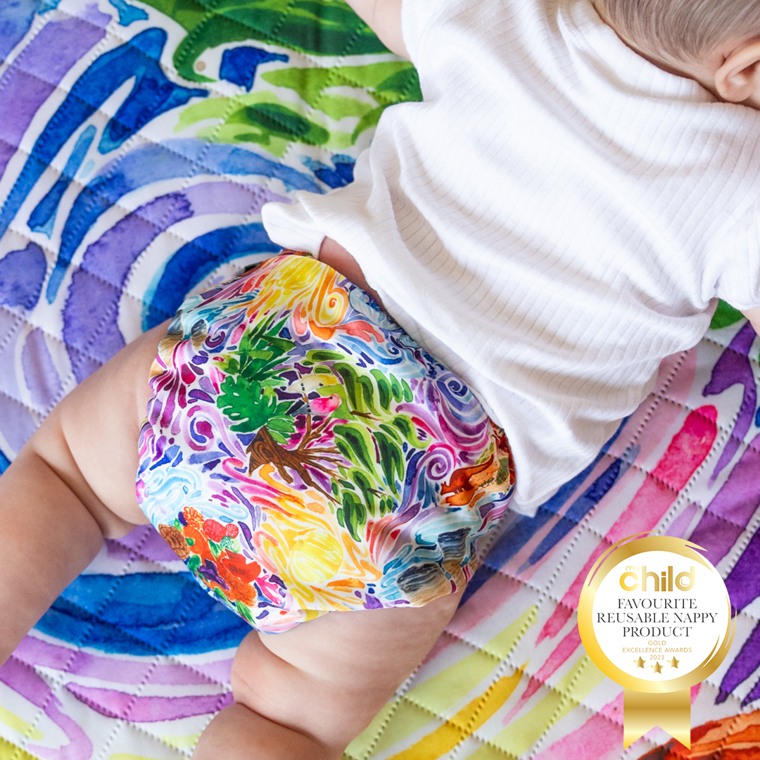 Oceania Reusable Cloth Nappy Designer Bums