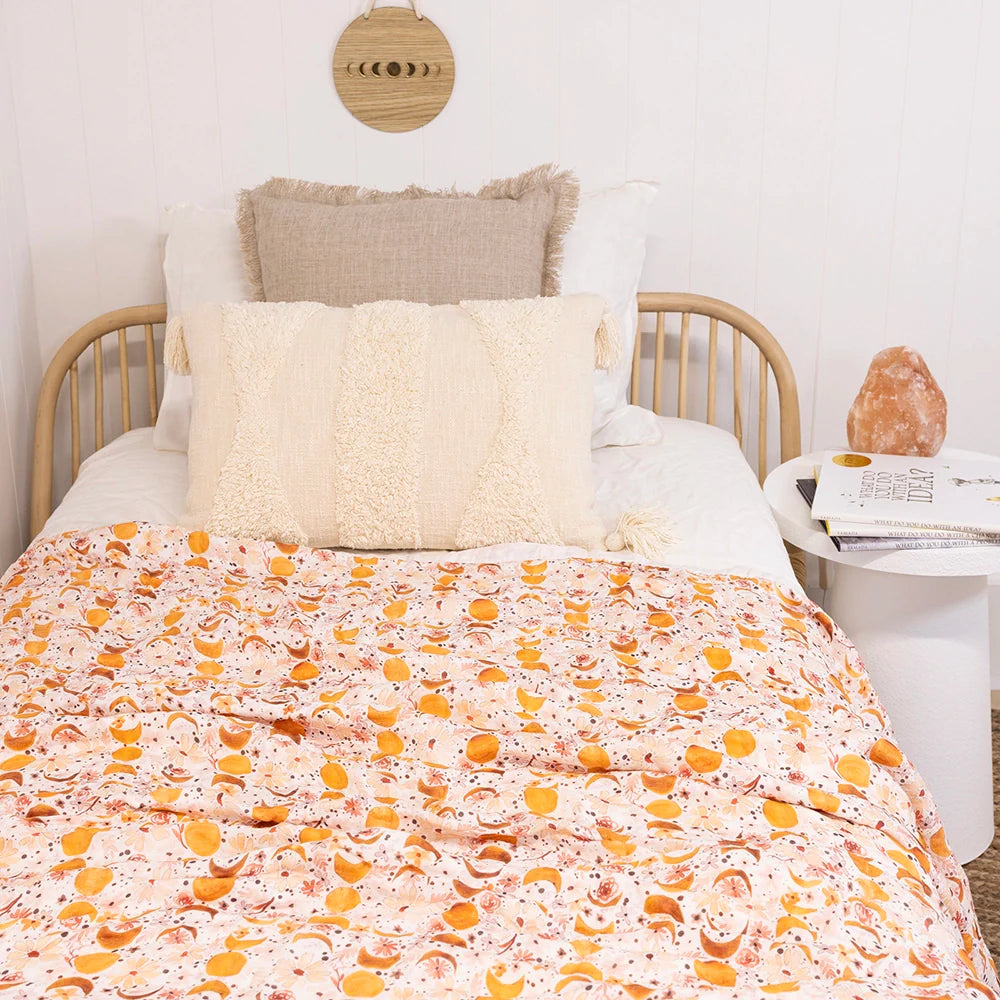 Boho Moon Single Blanket | Designer Bums