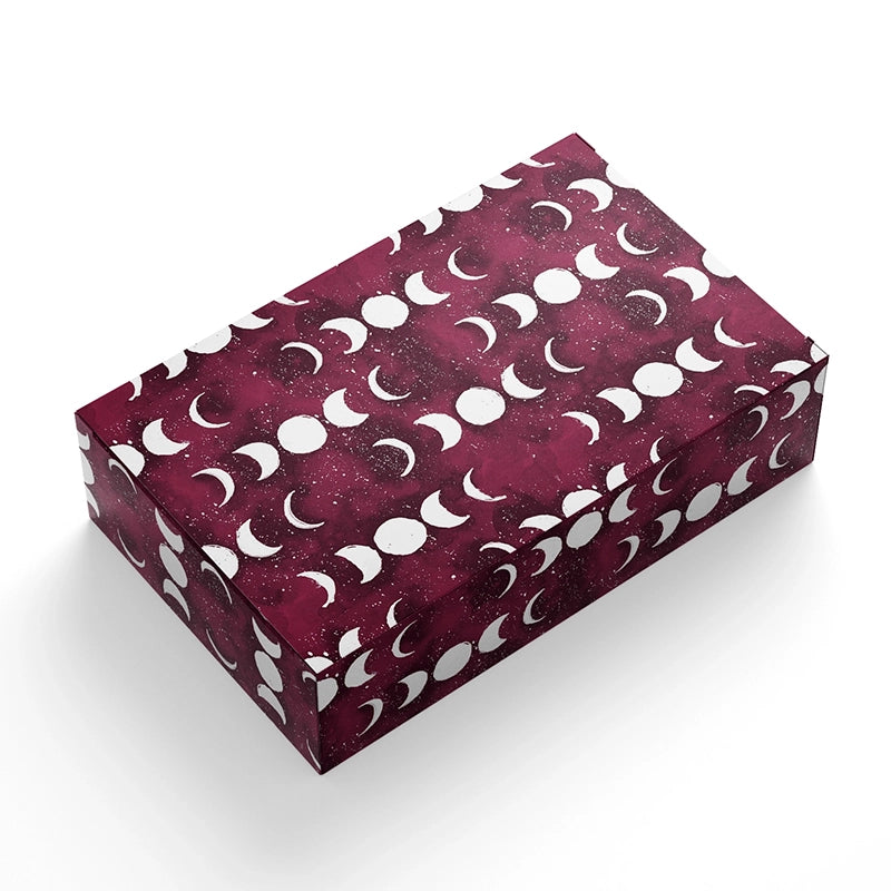 Large Gift Wrap Box - Beet Moon | Designer Bums