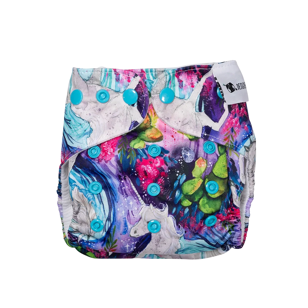 Dream Chaser Reusable Cloth Nappy | Designer Bums