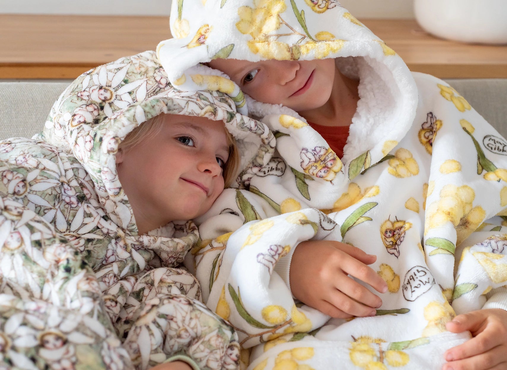 Cosy Campers Hooded Blanket | Designer Bums