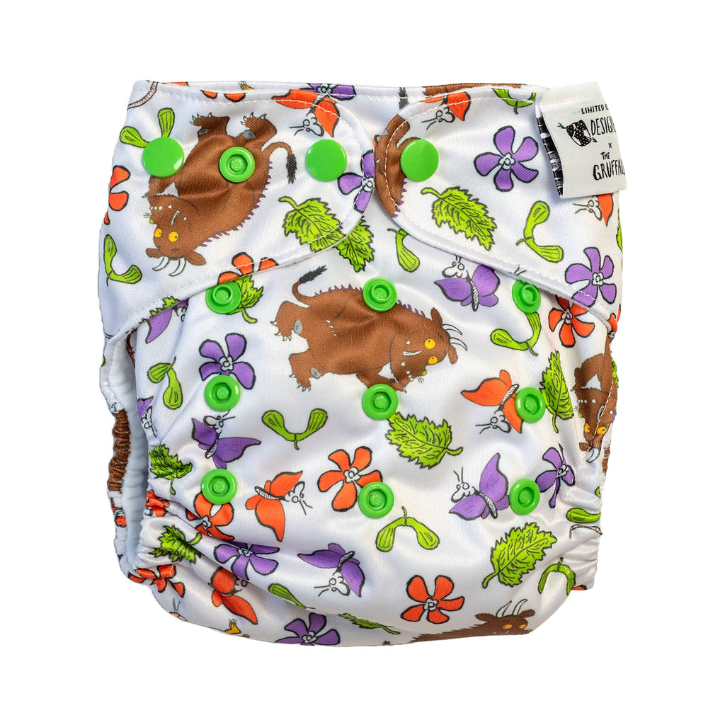 Modern Cloth Nappy 6 Pack - Designer Bums