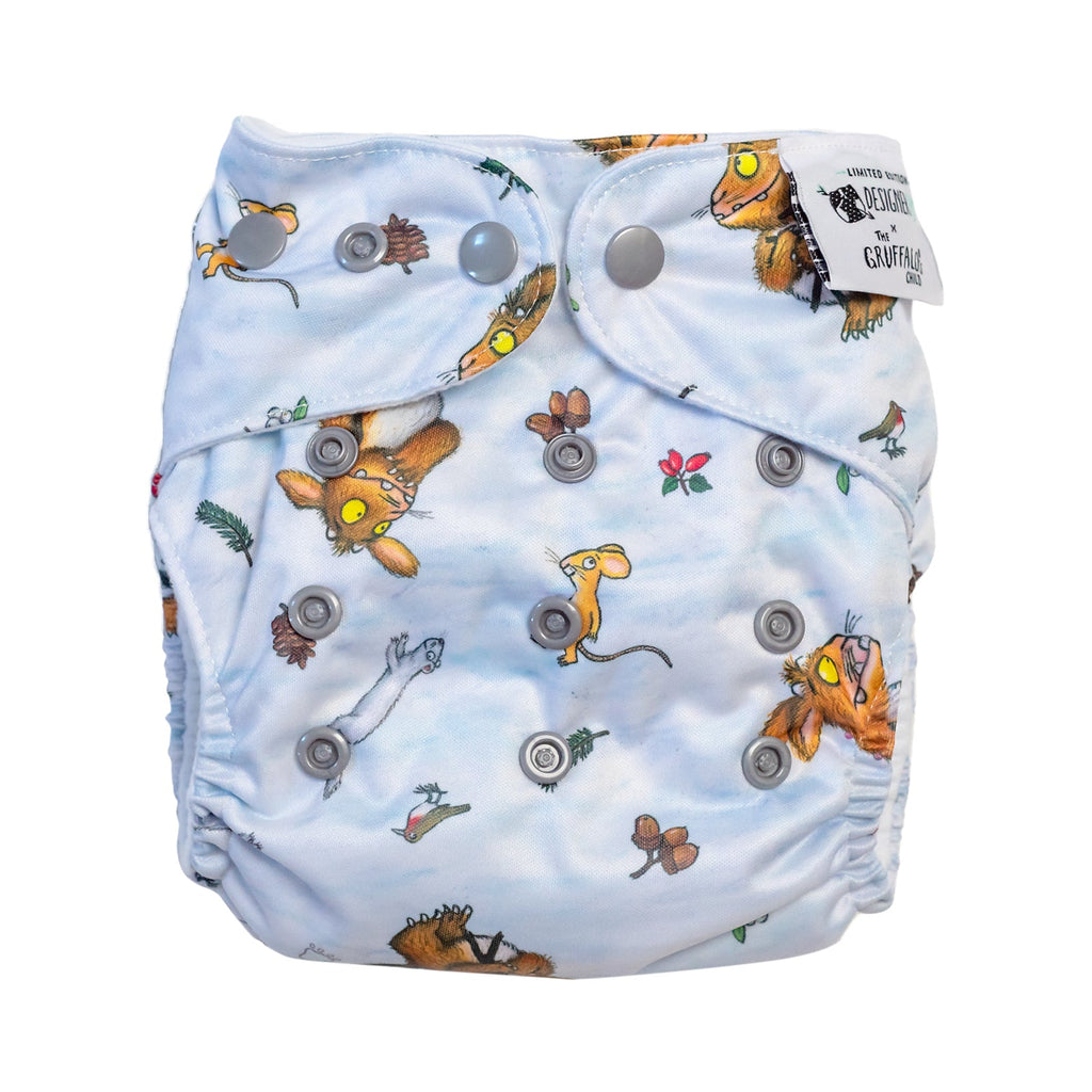 Modern Cloth Nappy 6 Pack - Designer Bums