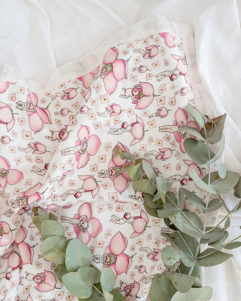 Luxury Organic Cotton Baby Bassinet Blanket