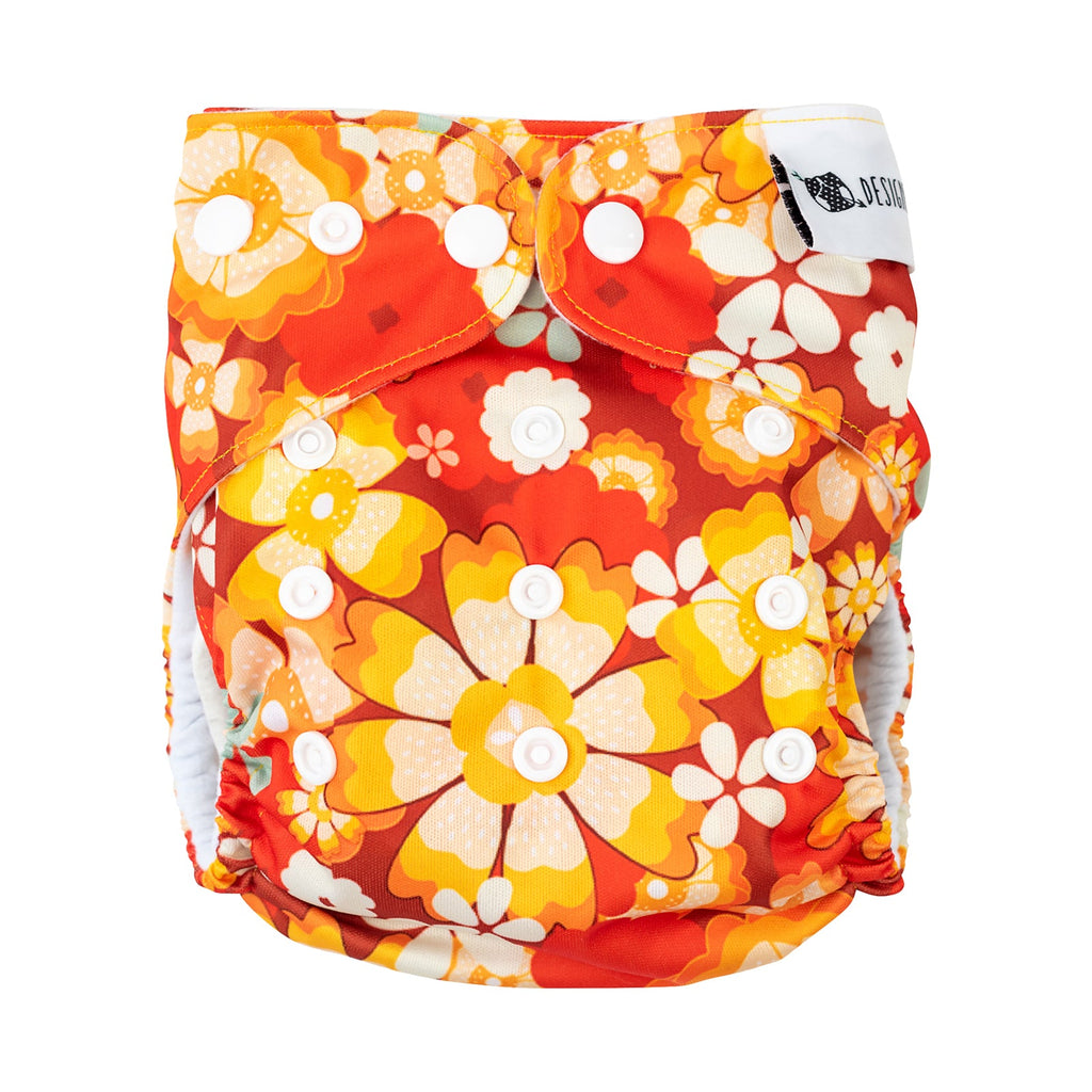 Modern Cloth Nappy 6 Pack - Designer Bums