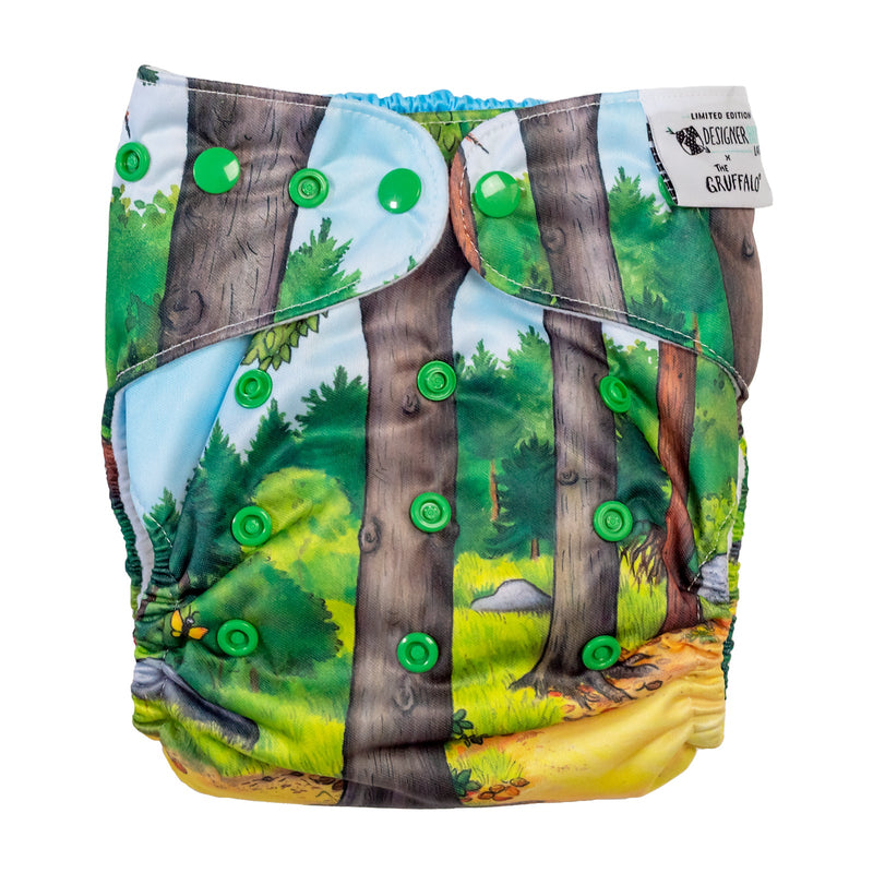 Large Reusable Cloth Nappies | Designer Bums